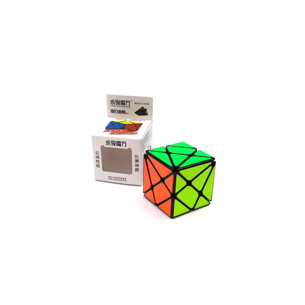 YJ Axis Cube V2 Black → MasterCubeStore