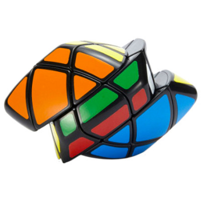 Lanlan 6-Axis Curvy Rhombohedron Black → MasterCubeStore